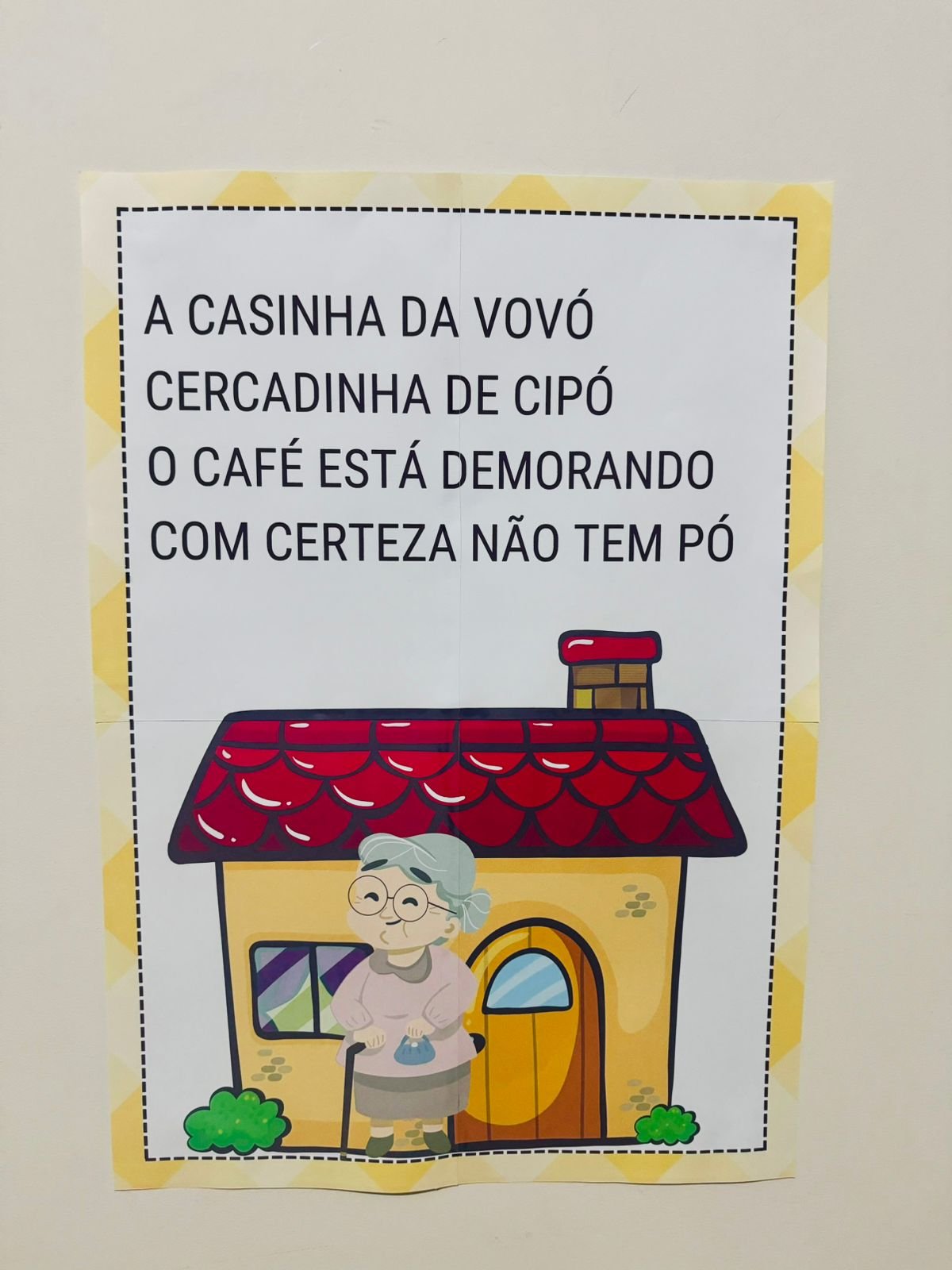 PARLENDA: A CASINHA DA VOVÓ- ATIVIDADES INTERATIVAS – Prof. Tatiane Alves